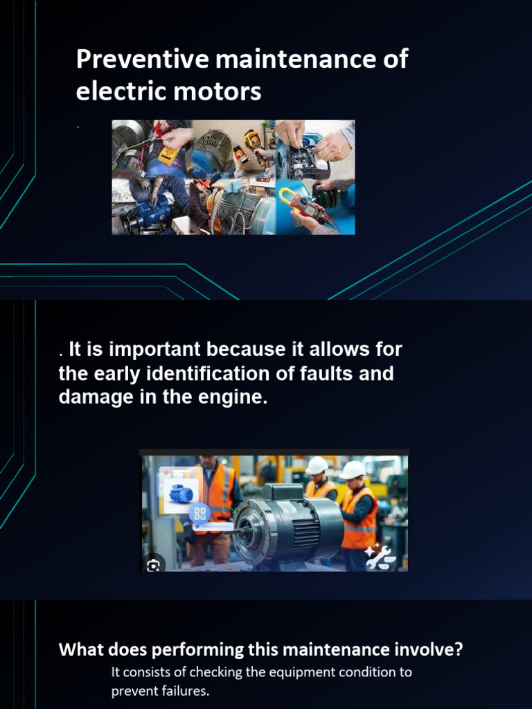 Essential Electric Motor Maintenance Guide | PDF