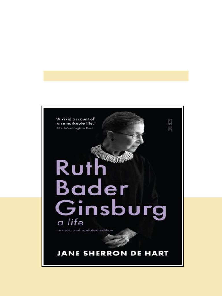 Ruth Bader Ginsburg Jane Sherron De Hart full | PDF