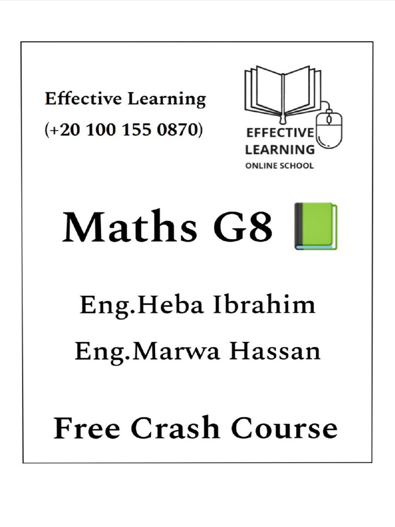 Grade 8 Revision ? Eng.marwa Hassan | PDF | Rational Number | Numbers
