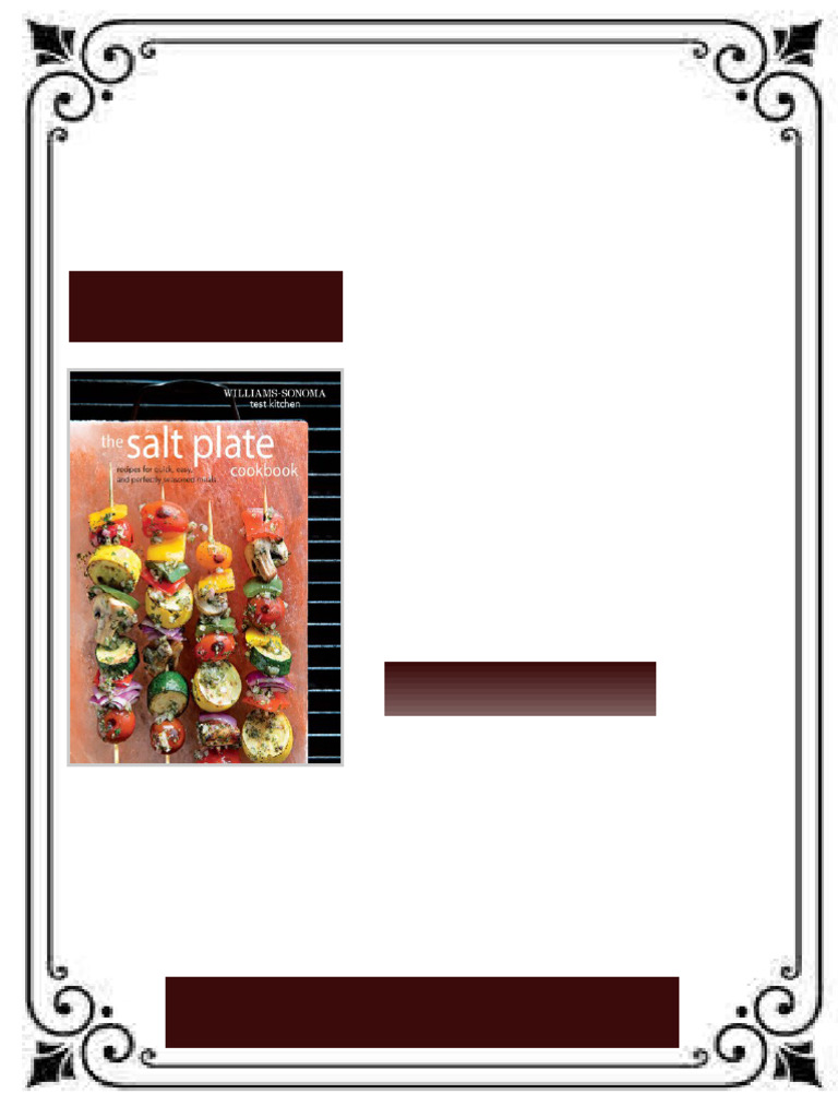 The Salt Plate Cookbook Recipes for Quick Easy and Perfectly Seasoned ...