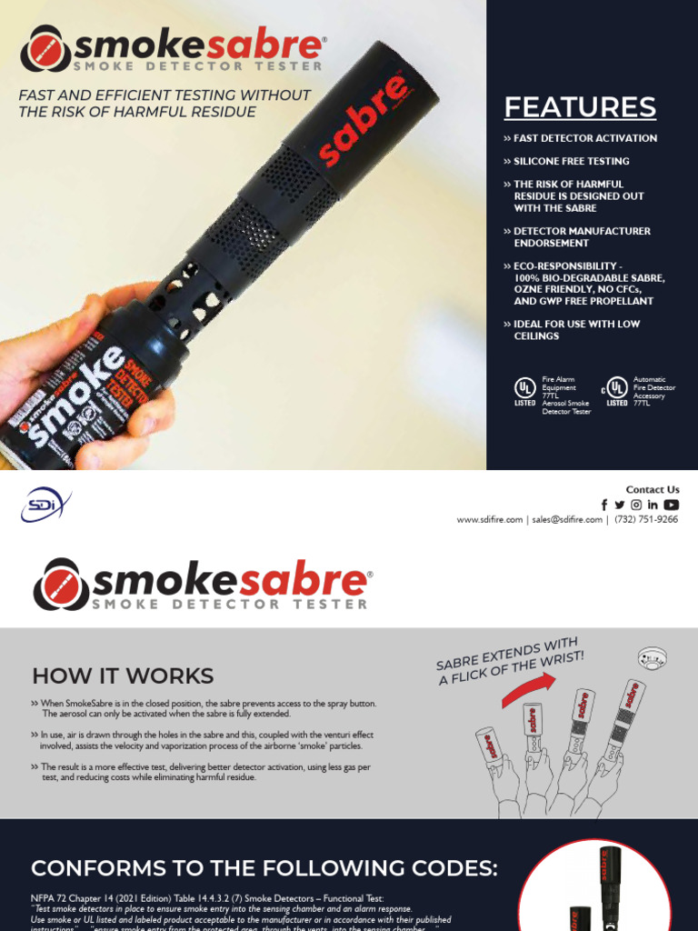 Smoke-Sabre-Flyer-2023-Manufacturer-Brochure | PDF | Smoke