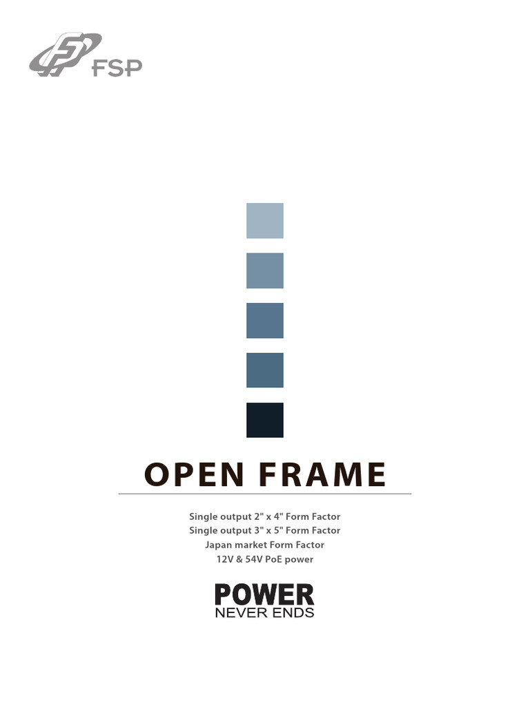 FSP Group Power Supply Solutions | PDF | Electrical Engineering ...