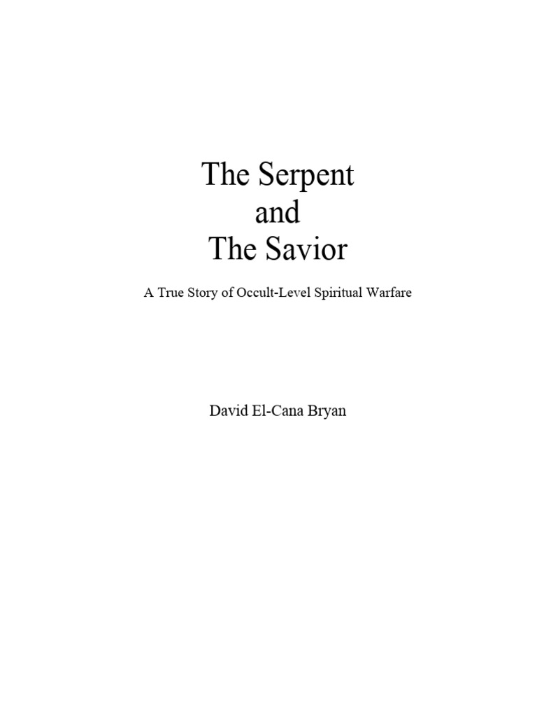 OceanofPDF.com the Serpent and the Savior - DAVE BRYAN (1) | PDF ...