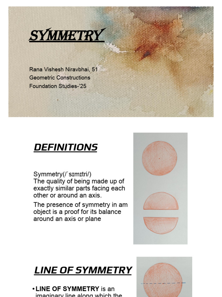 Understanding Types of Symmetry | PDF