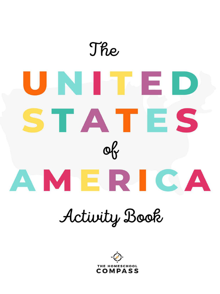 50 States Activity Book | PDF