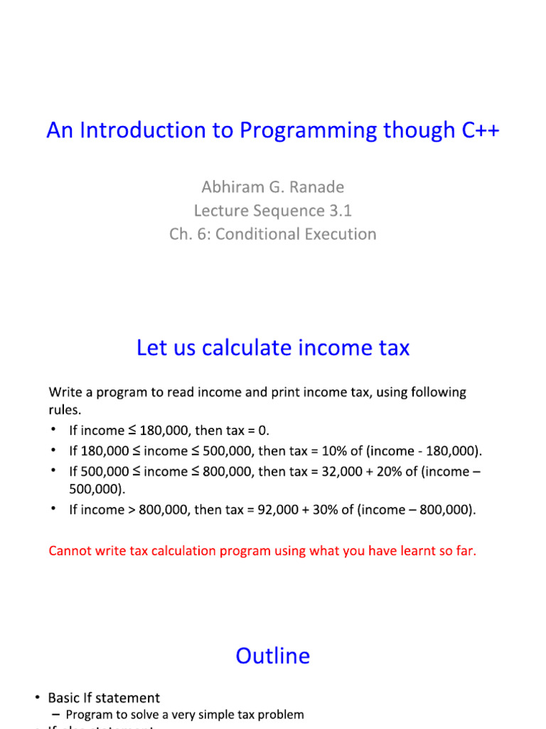 If Statement.pptx MxgcavG | PDF