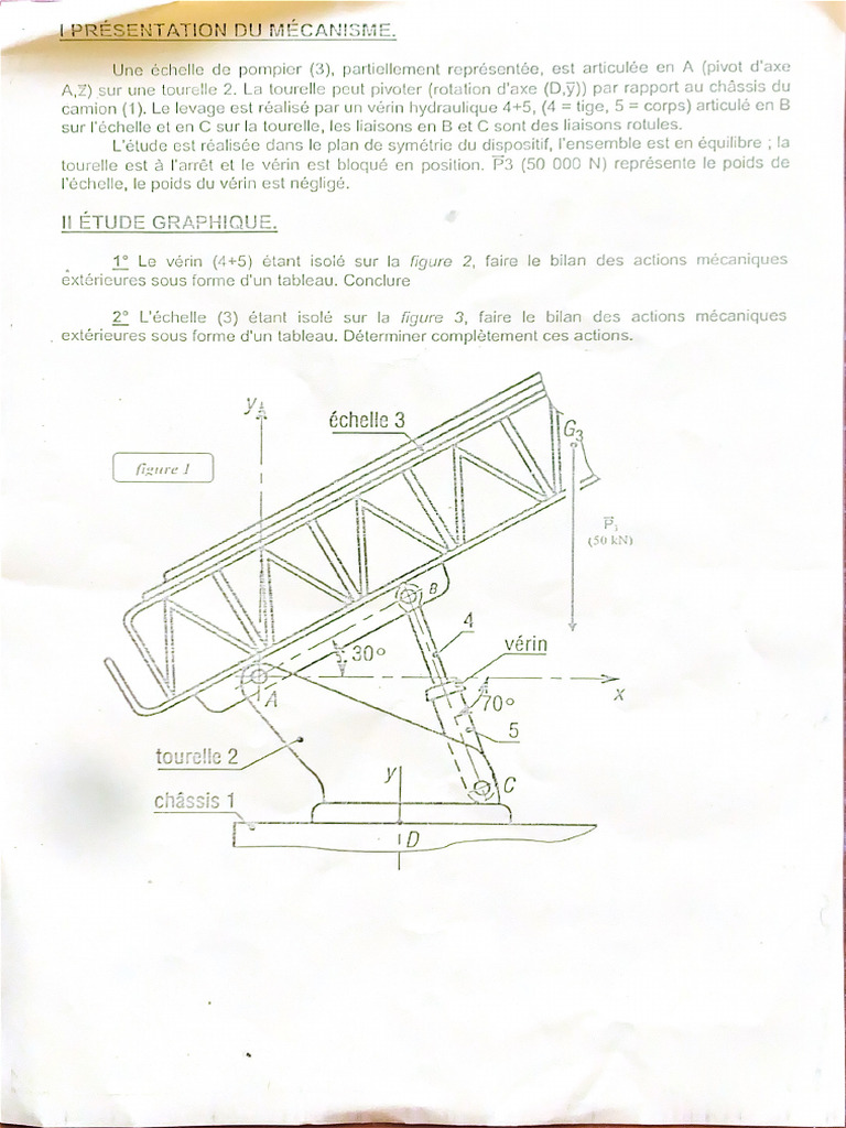 Exercice de Statique | PDF