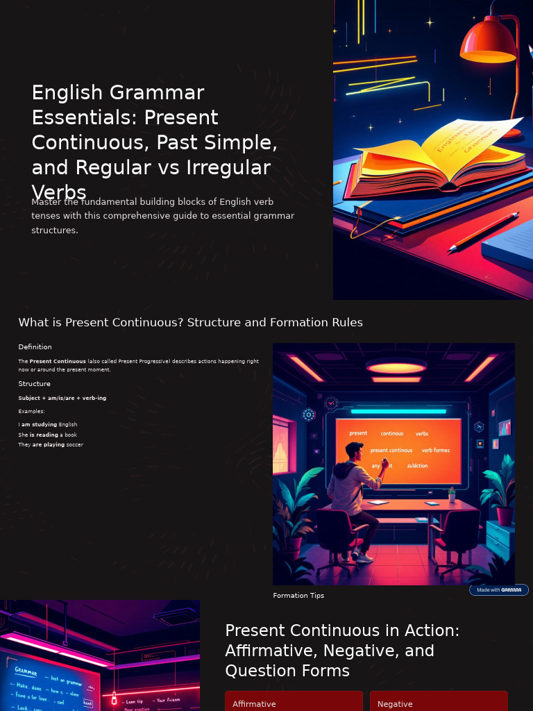 English-Grammar-Essentials-Present-Continuous-Past-Simple-and-Regular ...