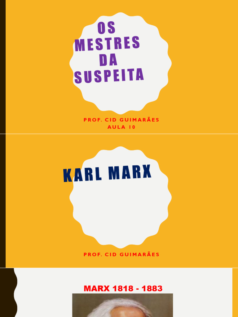 Biografia e Teorias de Marx e Freud | PDF | Marxismo | Karl Marx
