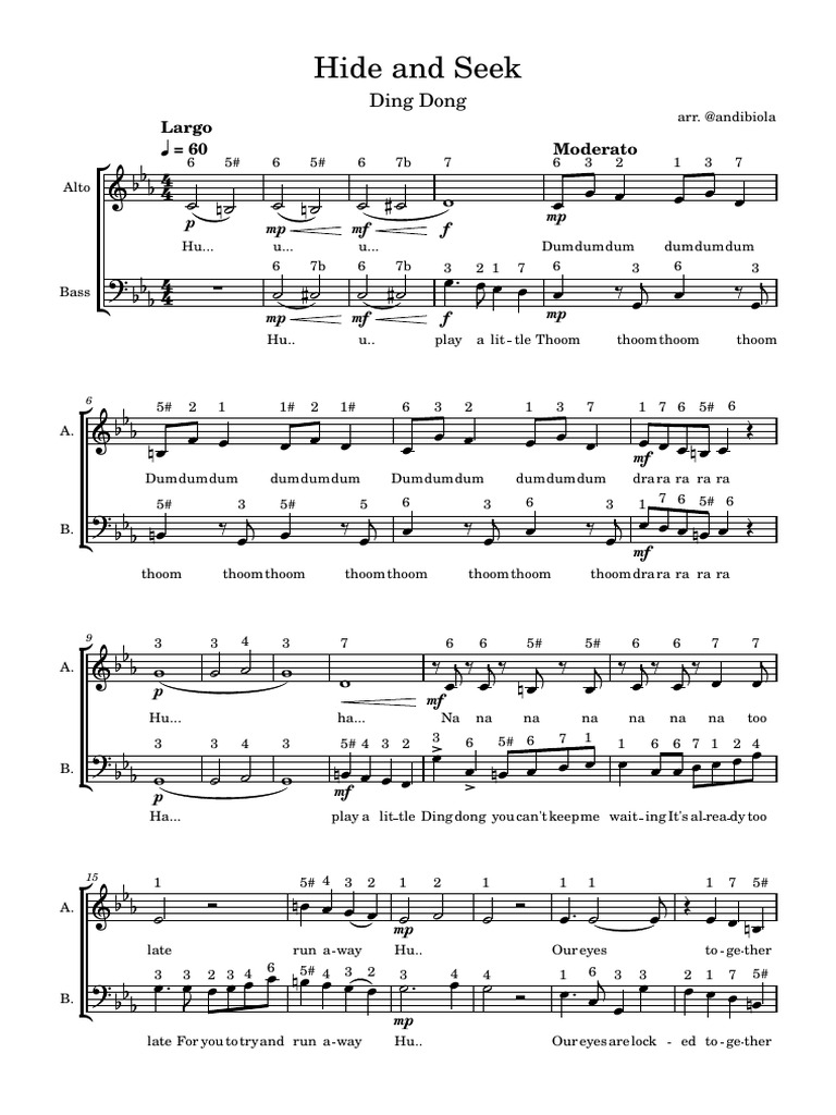 Hide and Seek Ding Dong @Andibiola DRAFT a-B | PDF