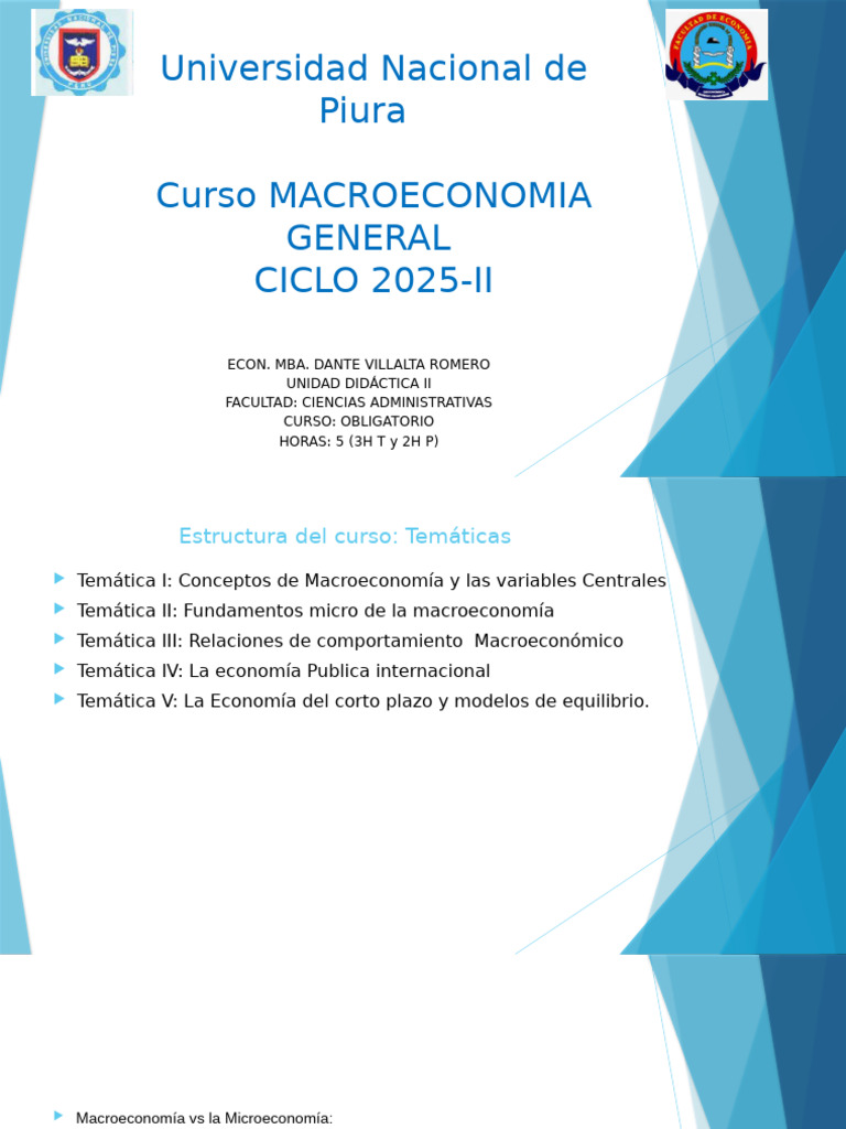 MODULO II MACROECONOMIA GENERAL | PDF | Mercado (economía) | Oferta ...