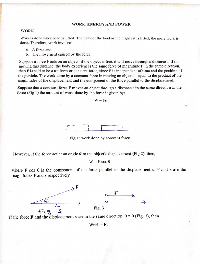 Phy 101 A | PDF