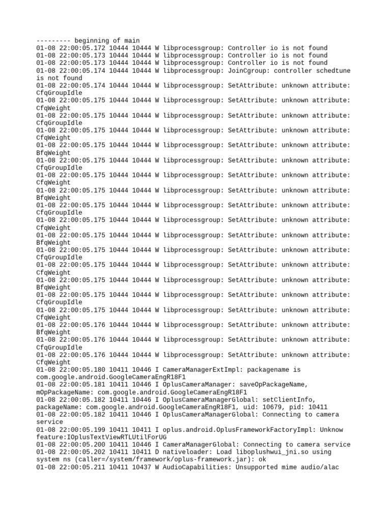 Log Cat 1767884405074 | PDF | Computing | Software