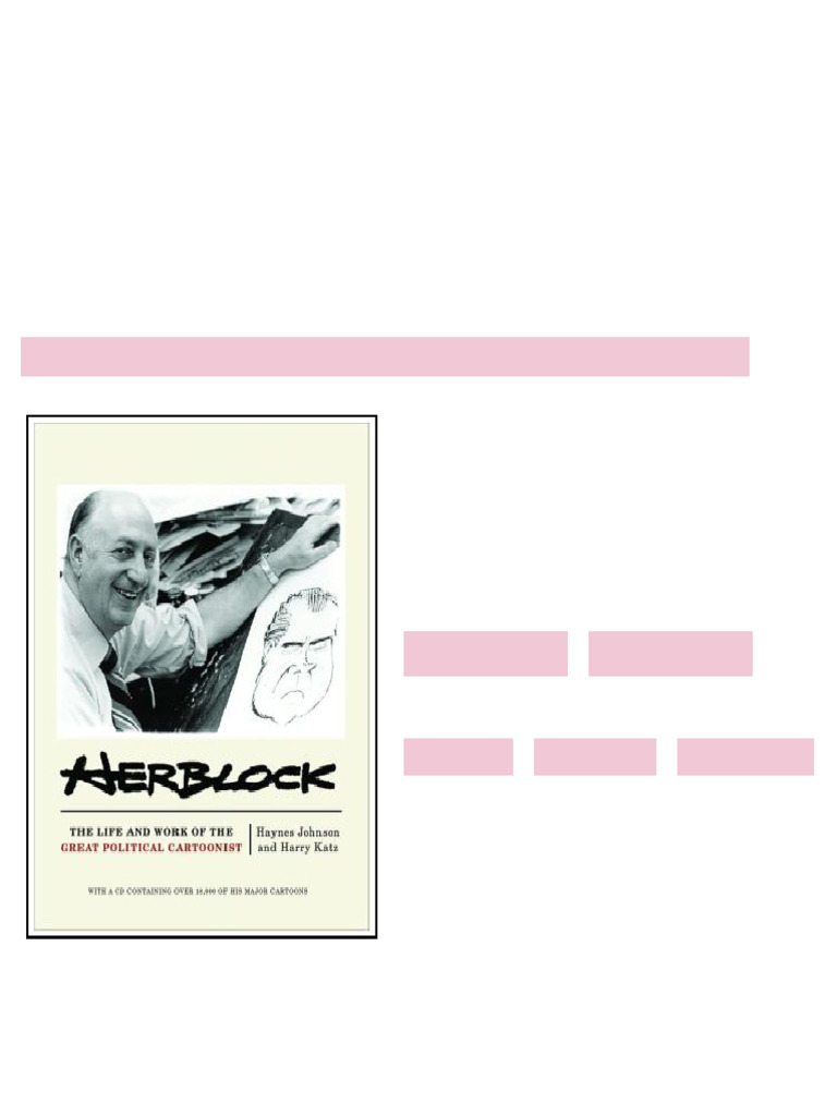 (Ebook) Herblock: The Life and Works of the Great Political Cartoonist ...