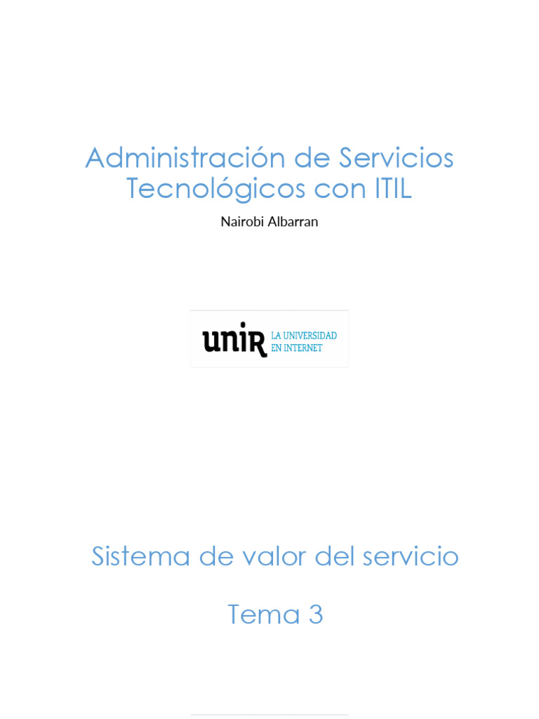 Muti Tema03 | PDF | Itil