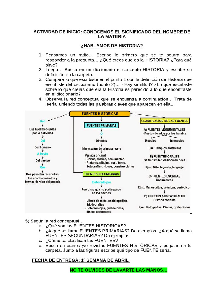 Actividad de Inicio Todos Los Cursos | PDF