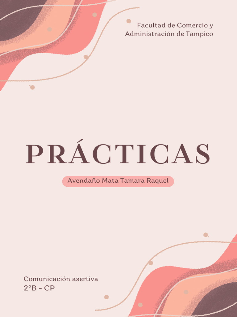 Documento A4 Portada Propuesta Proyecto Profesional Moderno Rosa | PDF