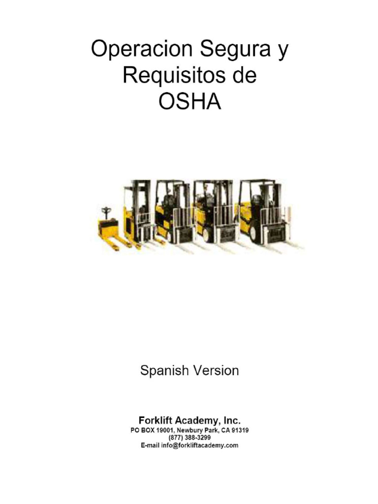 Osha Resumen | PDF