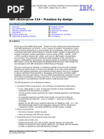 IBM z14 Mainframe Specifications Guide | PDF | System Software ...
