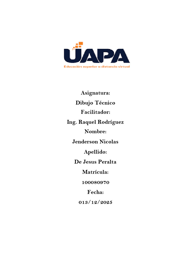 Dibujo Tecnico. Tarea 5 | PDF