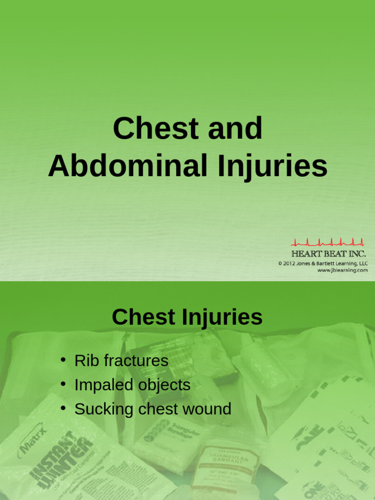 CH11 Chest and Abdominal Injuries | PDF