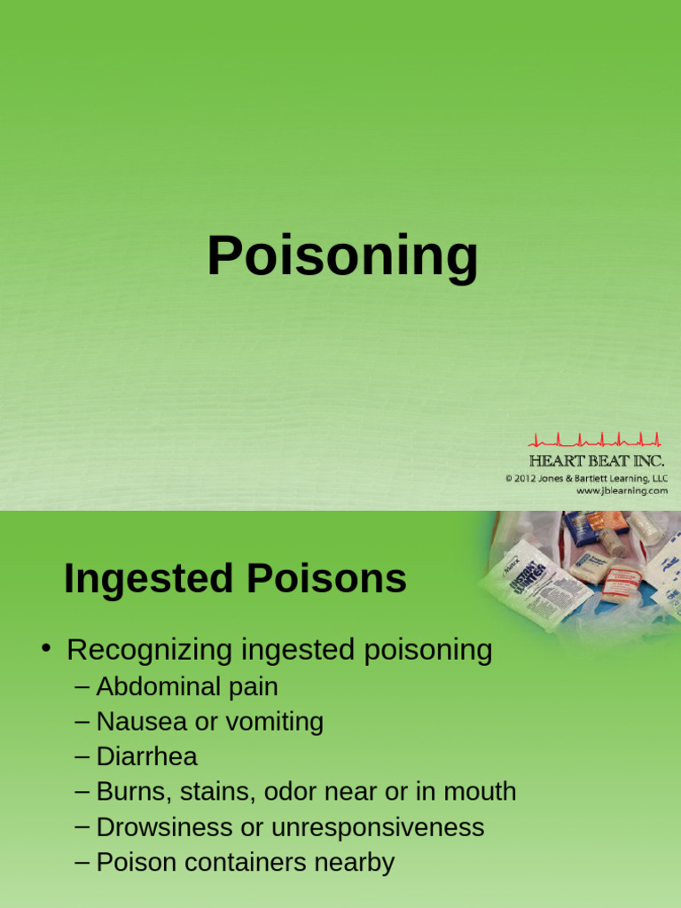 Ingested and Inhaled Poisoning Care Guide | PDF