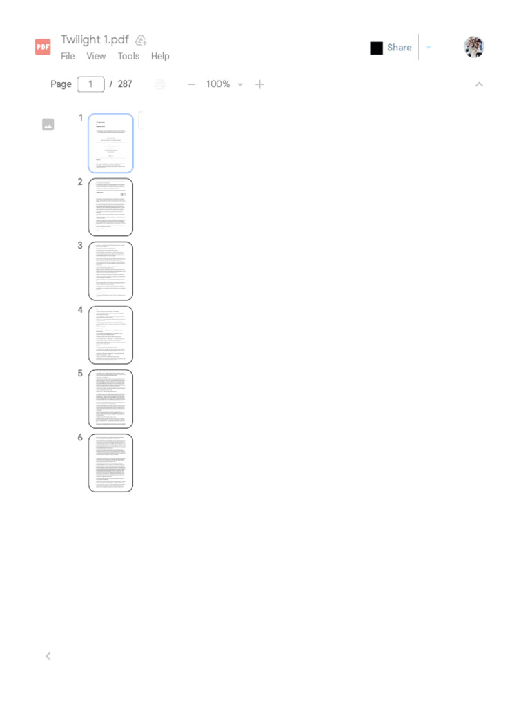 Twilight 1 PDF Document | PDF