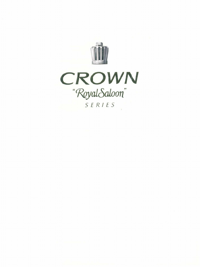 Toyota Crown Royal 2009 JPN | PDF