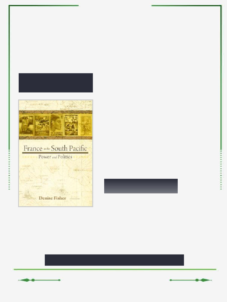 France in the South Pacific Power and Politics 1st Edition Denise ...