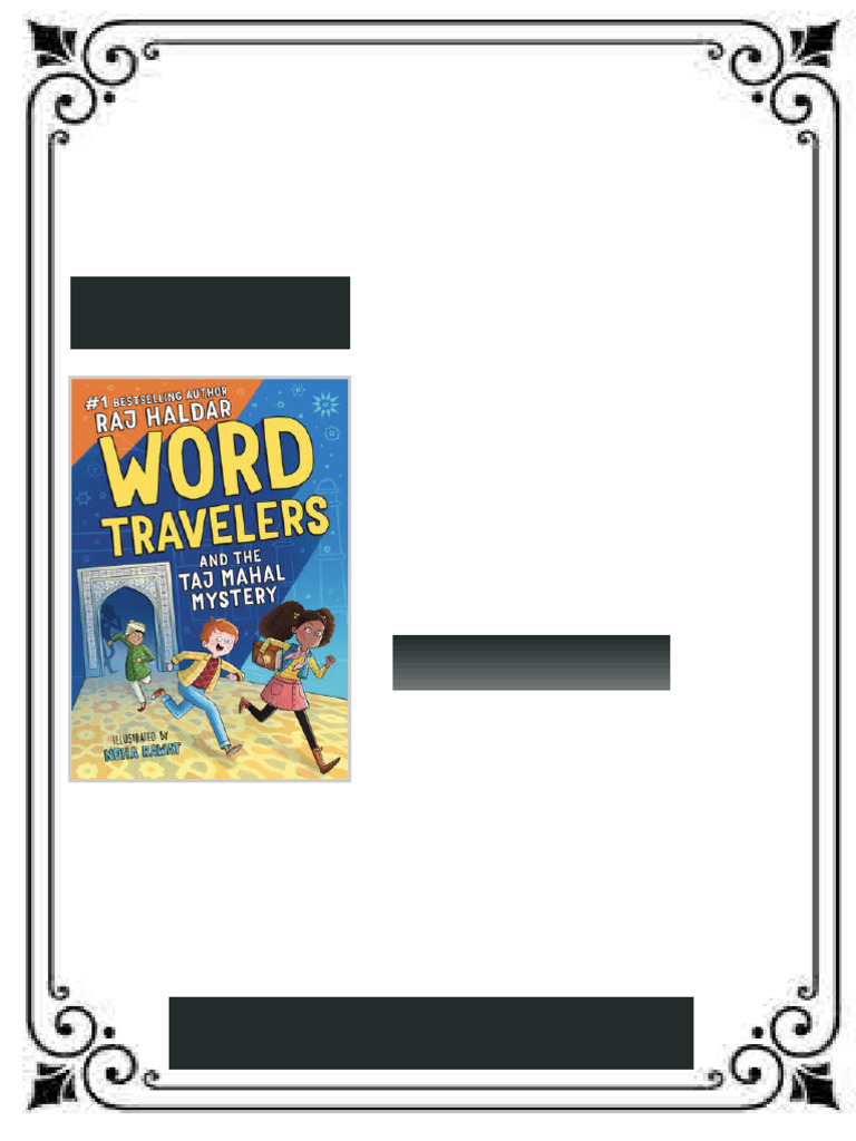 Word Travelers and the Taj Mahal Mystery Raj Haldar ebook reader ready ...