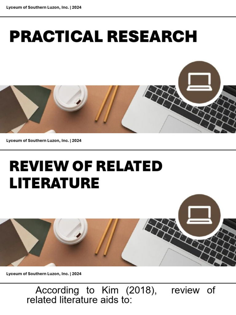 Lesson 5 Review of Related Literatures and Studies | PDF | Apa Style ...