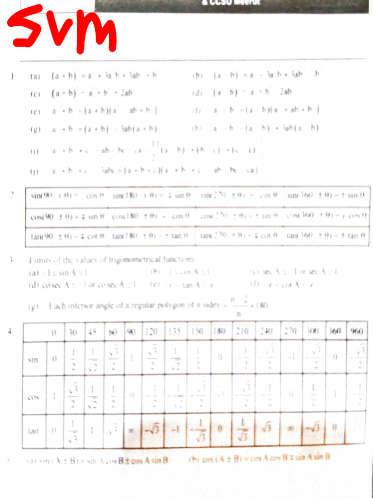 Triangle Geometry and Trigonometric Identities | PDF | Electric Field ...