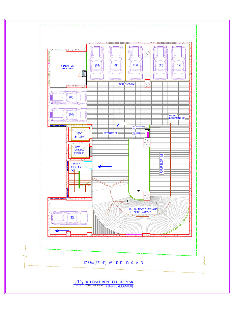 1st Basement Floor Plan Overview | PDF