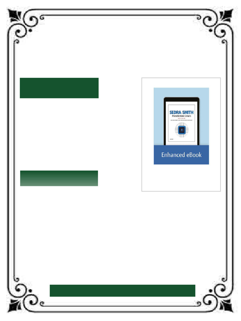 Microelectronic Circuits Adel S. Sedra eBook reading bundle | PDF ...
