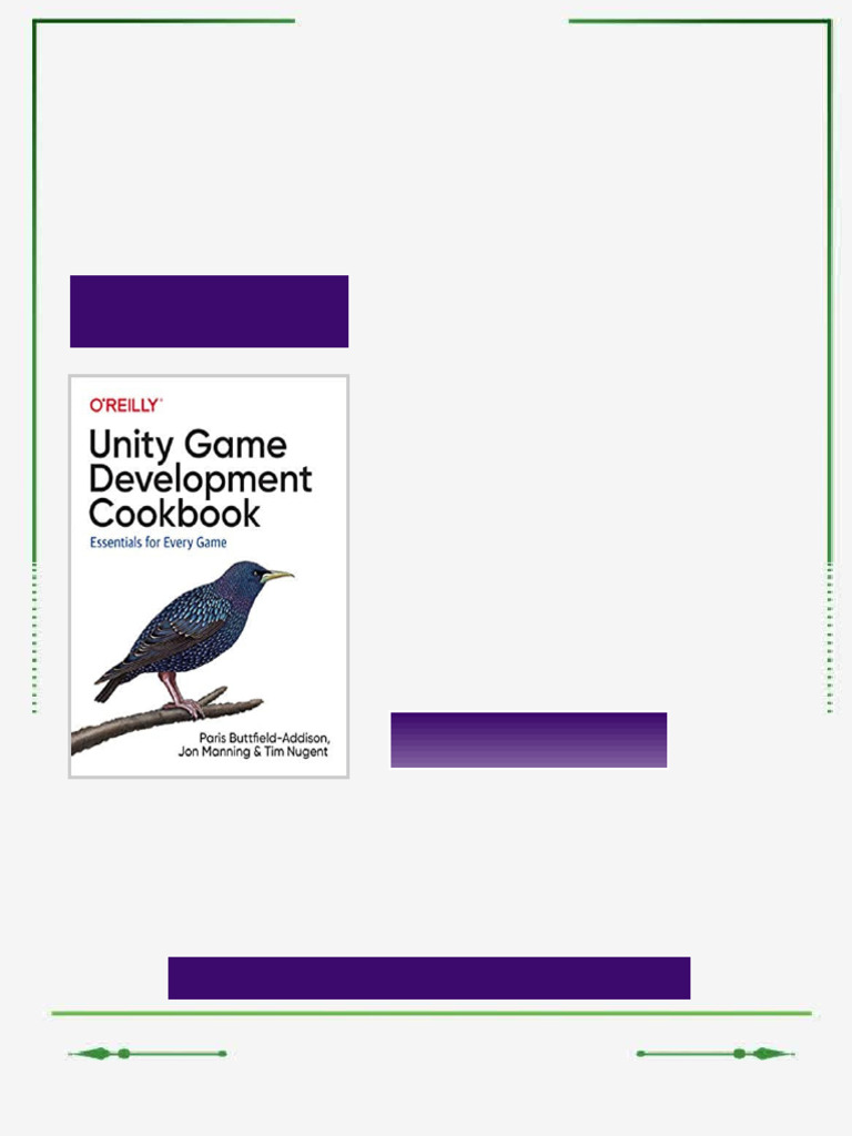 Unity Game Development Cookbook Essentials for Every Game 1 / converted Edition Paris Buttfield ...