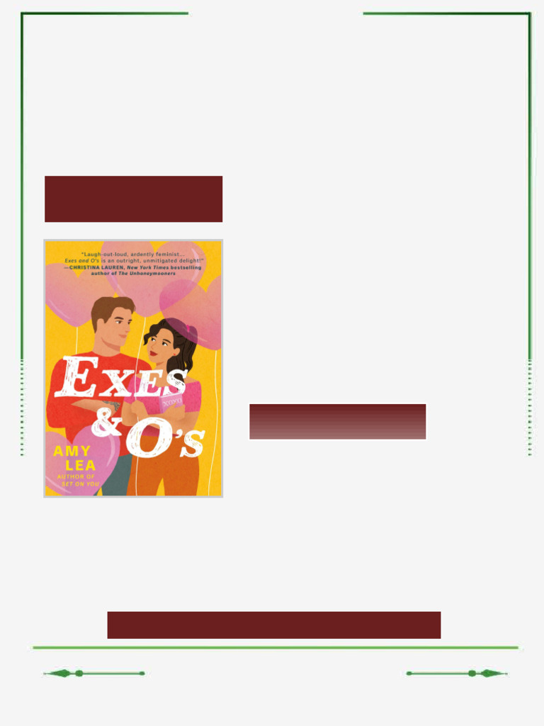 Exes and O s The Influencer Series Book 2 1st Edition Lea ebook online ...