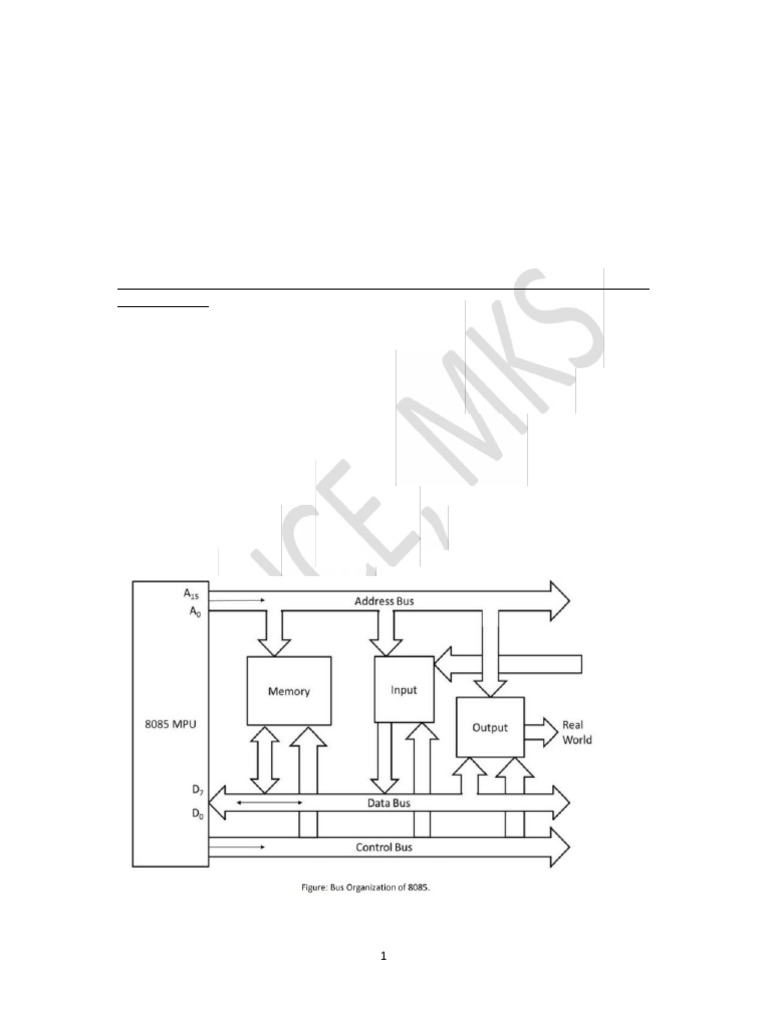 Mechatronics Module-3 Microprocessor Notes | PDF | Microcontroller ...