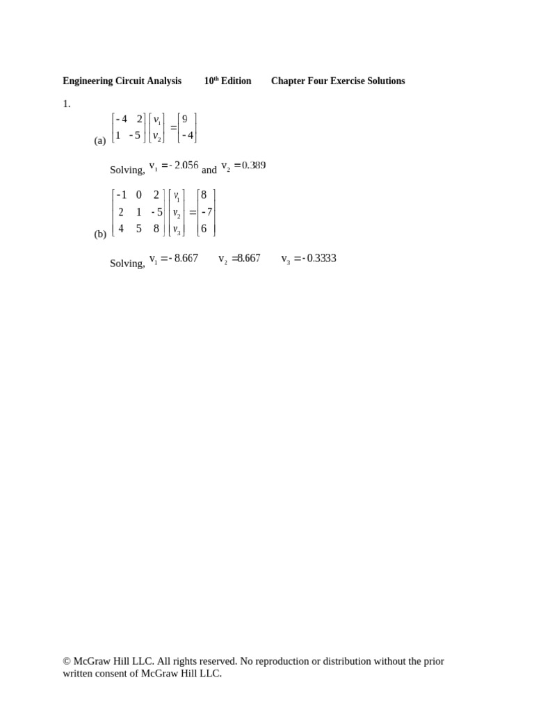 sm ch (4) | PDF | Network Analysis (Electrical Circuits) | Spice