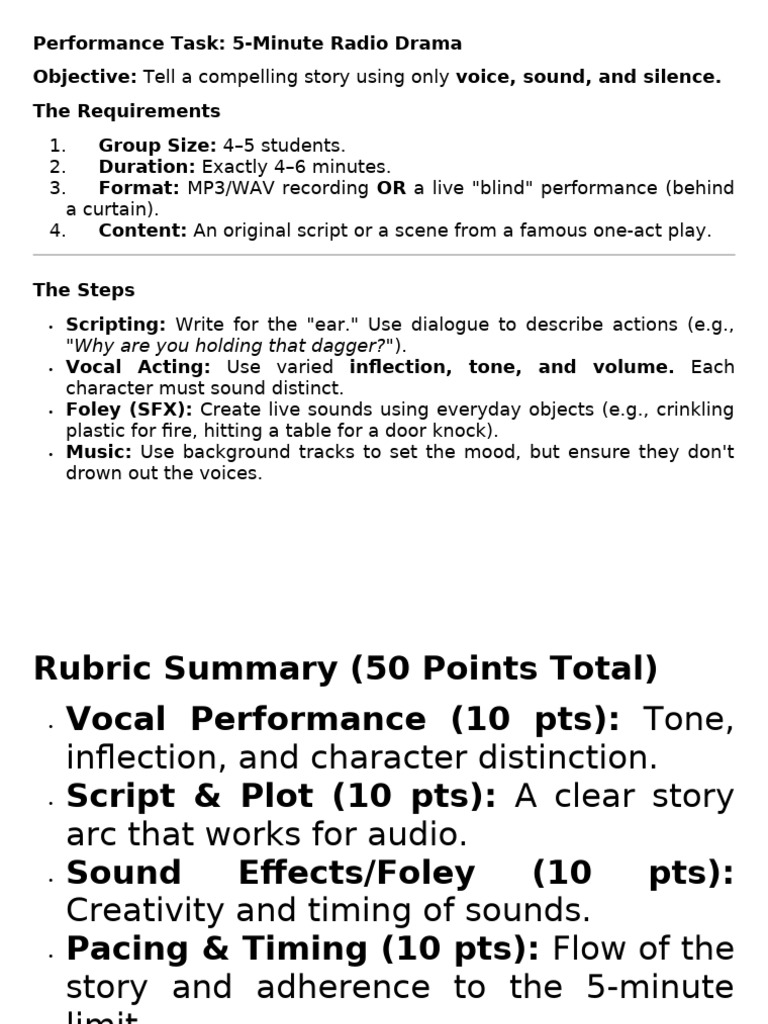 Performance Task | PDF | Human Communication