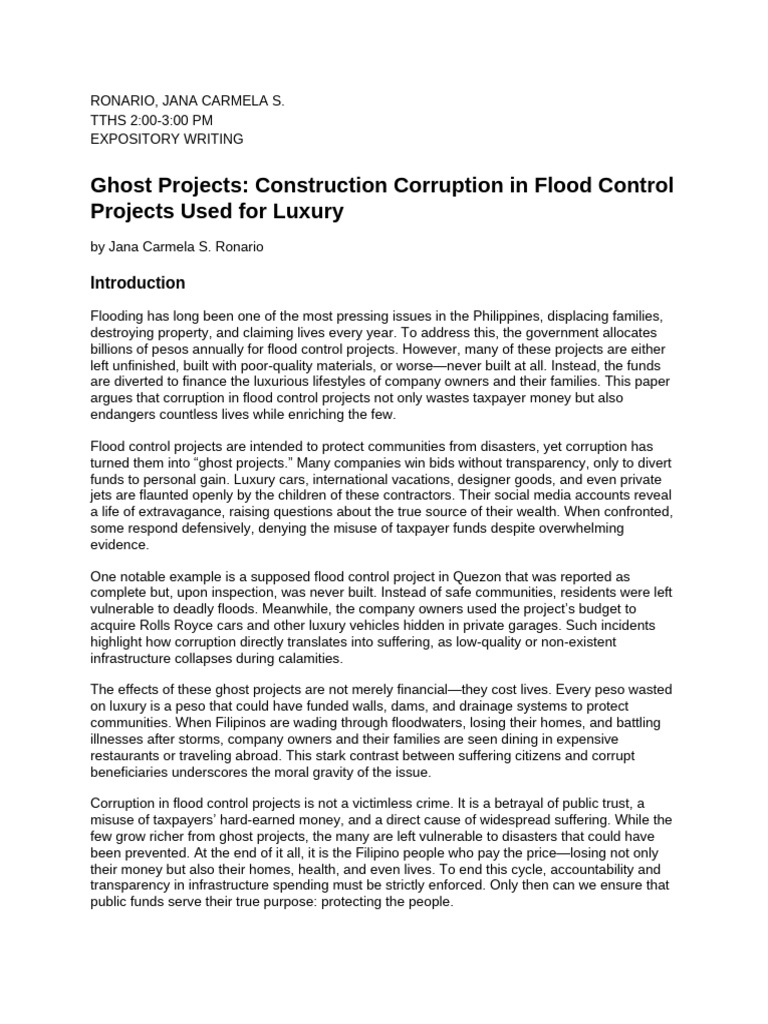 Ghost Projects | PDF | Corruption