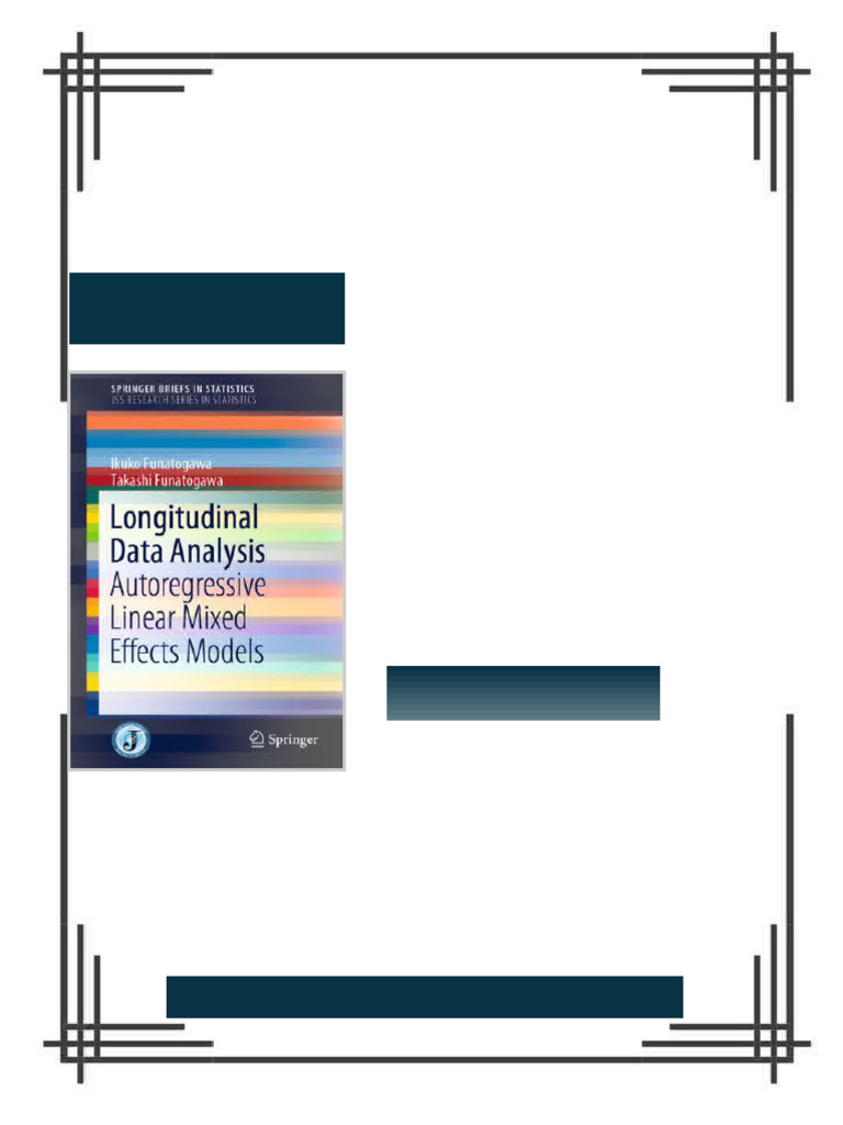 Longitudinal Data Analysis Autoregressive Linear Mixed Effects Models ...
