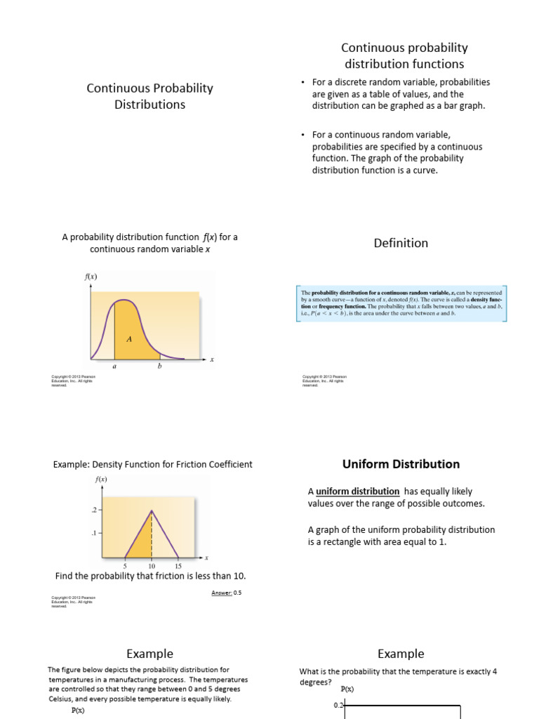 STT101A M1d-Continuous Probability Distribution | PDF | Normal ...