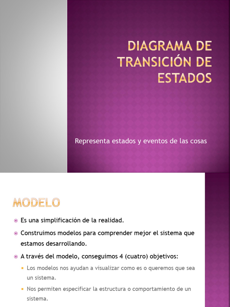 Diagrama de Transición de Estados | PDF