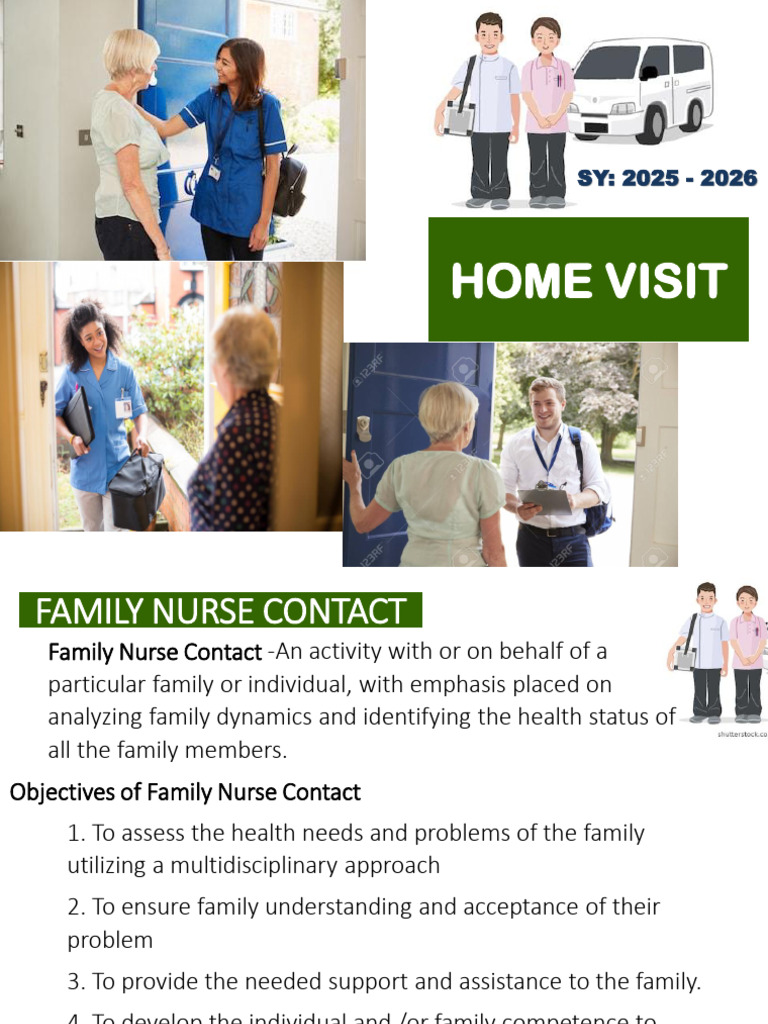Home Visit CHN Bag Technique PDF | PDF | Health Promotion | Nursing
