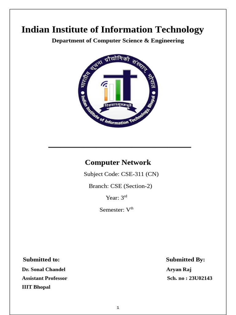 Aryan Final CN | PDF | File Transfer Protocol | Domain Name System