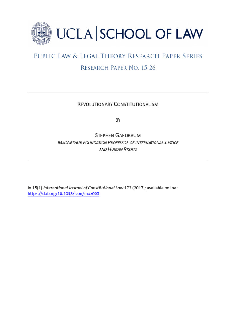 SSRN 2651667 | PDF | Revolutions | Authoritarianism