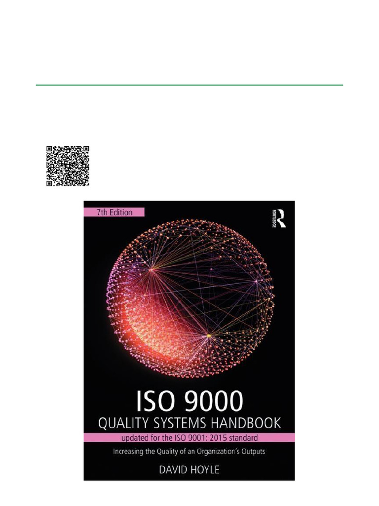 ISO 9000 Quality Systems Handbook 7th Ed | PDF | Quality Management ...