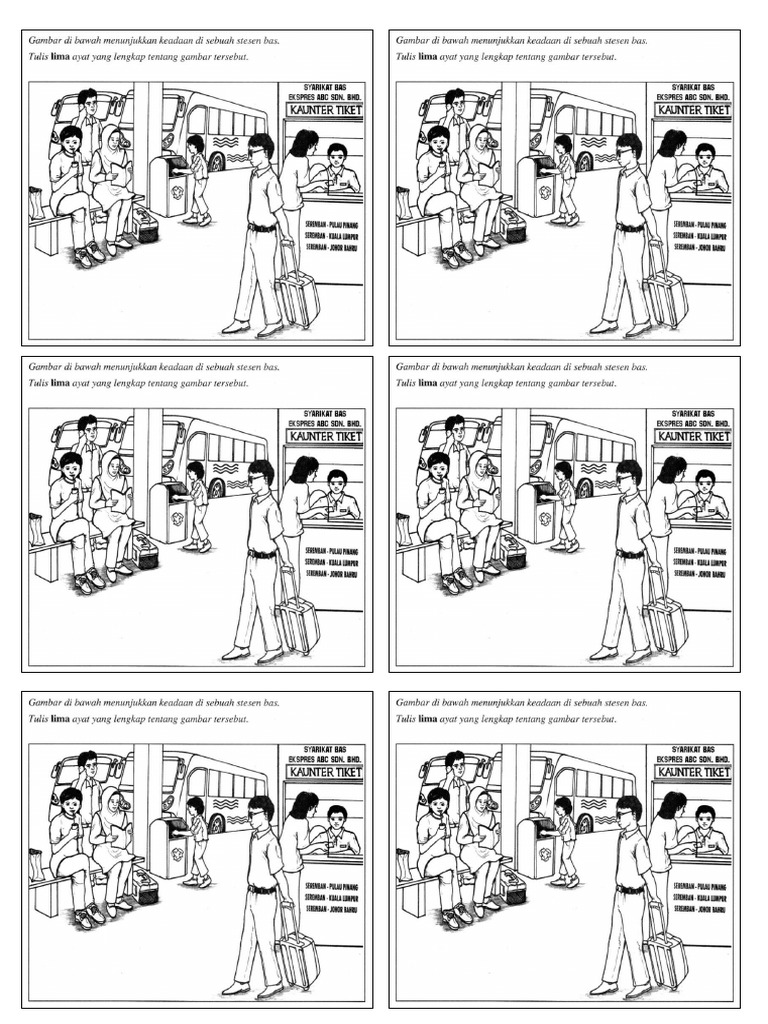 Bina Ayat Stesen Bas (Suasana) | PDF