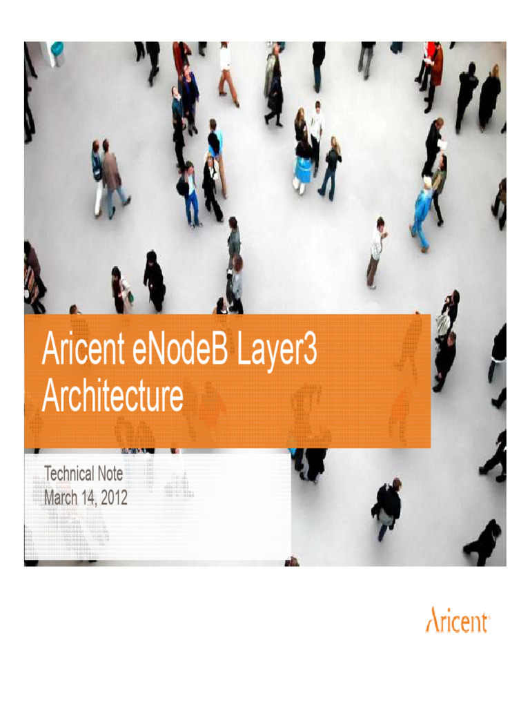 LTE eNodeB Layer 3 Architecture Overview | PDF | Computer Science ...