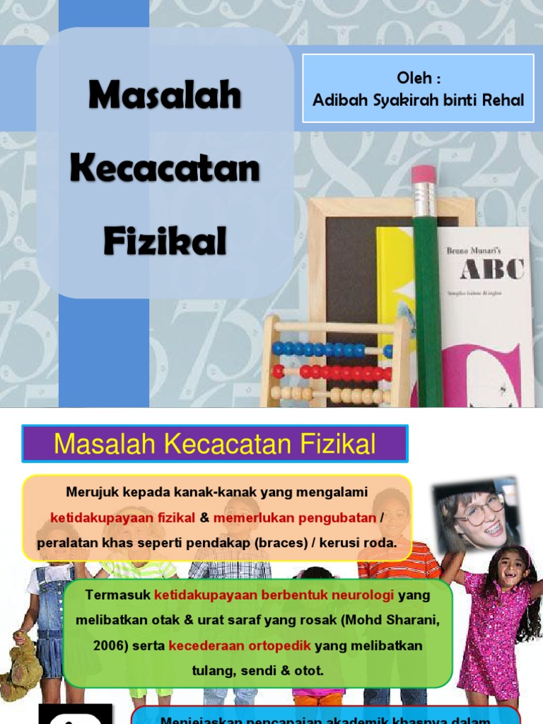 Masalah Kecacatan Fizikal | PDF